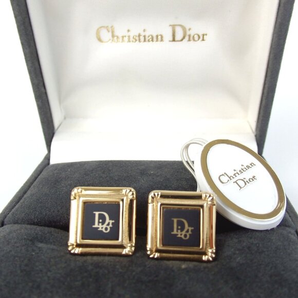Dior | Accessories | Authentic Christian Dior Logo Cuffs Metal Used ...